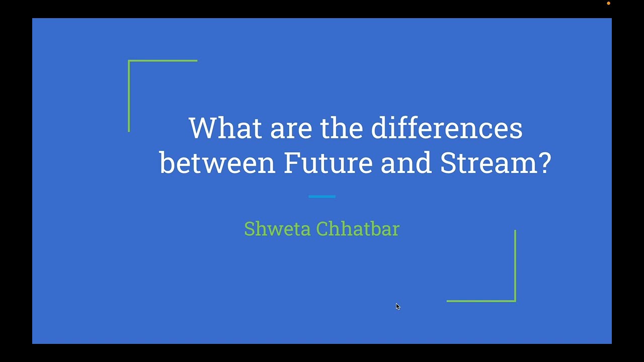 Flutter Future vs Stream Explained with Examples | Mastering Future & Stream in Flutter
