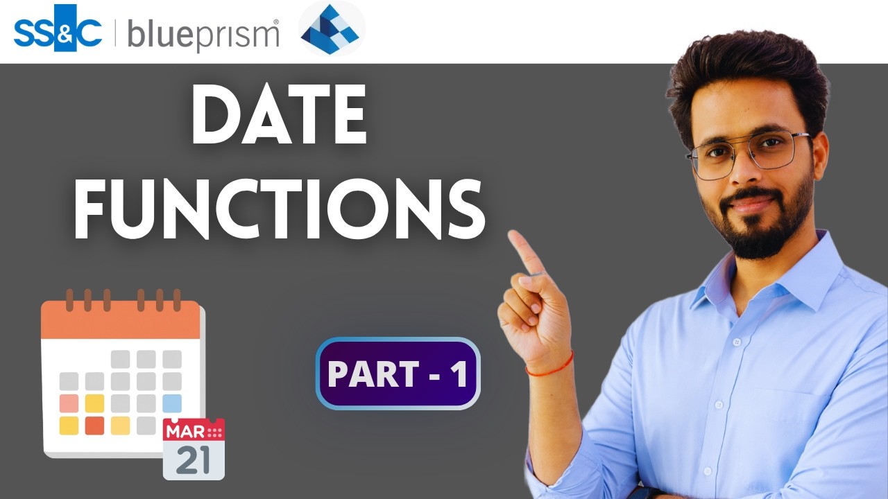 👉 AddDays, AddMonths, DateAdd & DateDiff in Blue Prism | Date Functions Explained
