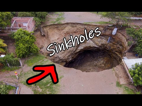 What is a Sinkhole? aka Cenote, Sink, Swallet, Swallow hole, Doline