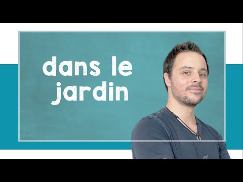 Apprenez 5 mots dans le jardin - B1