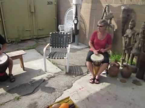 Motherland Music Drum Circle, part 1
