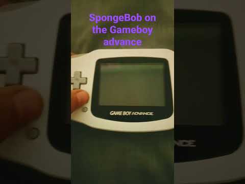 Spongebob on the gameboy advance!