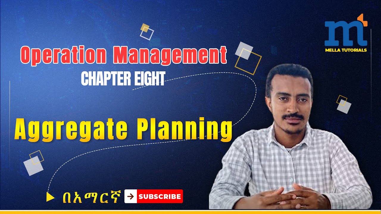 Operation Management: Chapter Eight: Aggregate Planning #aggregates #planning