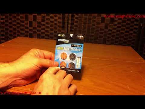 Harbor Freight CR2032 Battery Informational Review