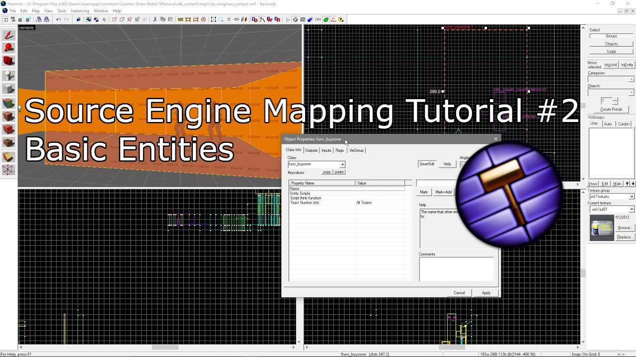 Source Engine Mapping Tutorial #2- Basic Entities