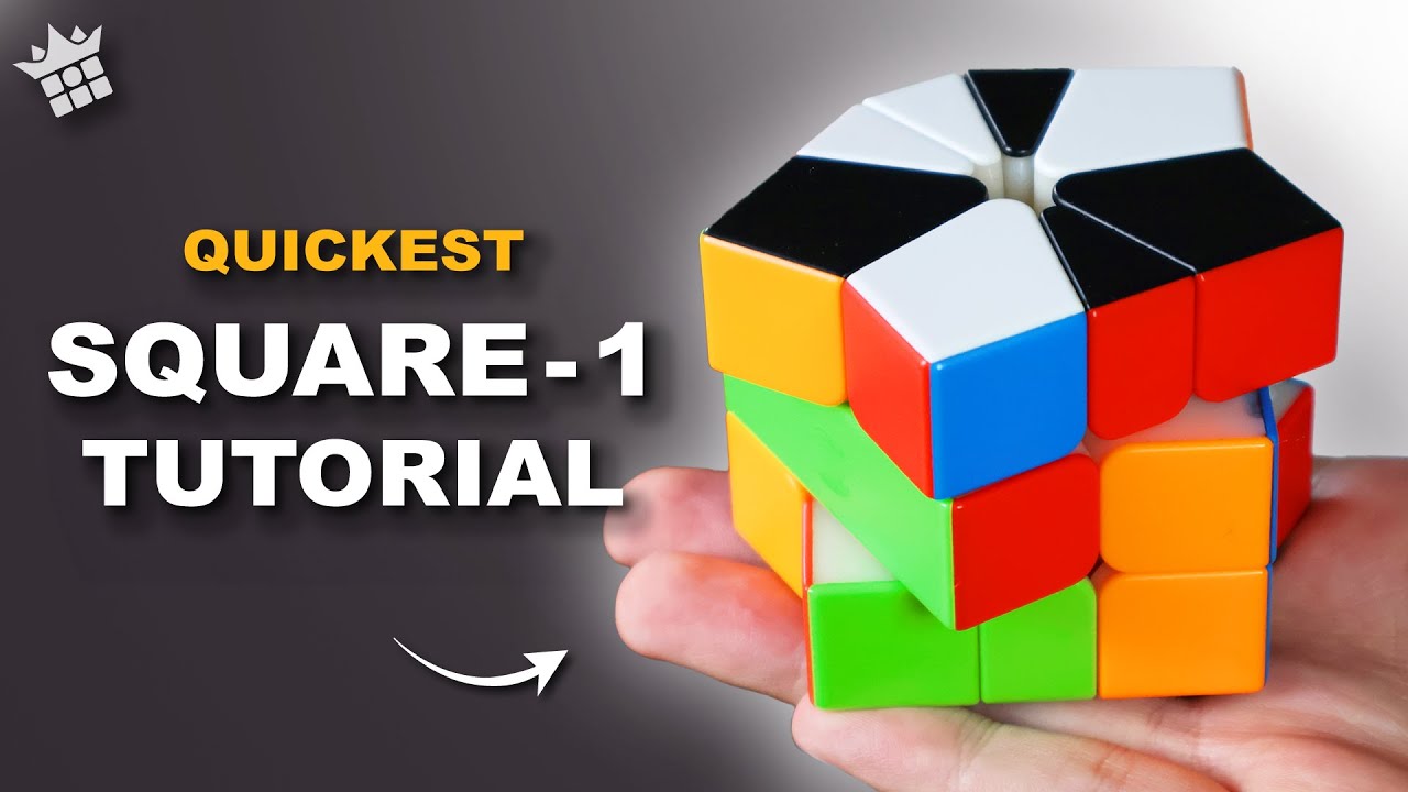 QUICKEST SQUARE-1 TUTORIAL | How to solve in 9 minutes