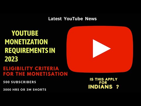 YouTube's New Monetization Policy 2023