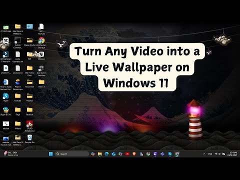 How to Turn Any Video into a Live Wallpaper on Windows 11 ?