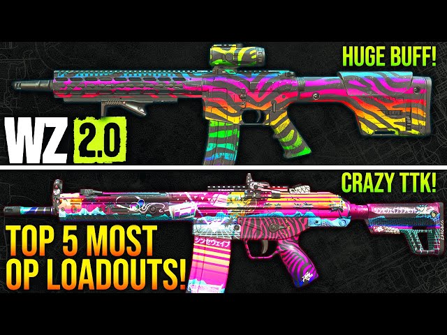 Warzone 2 expert reveals Top 5 overpowered loadouts of Season 2