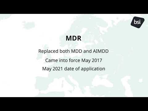 BSI Medical Devices | Mapping Regulations MDR
