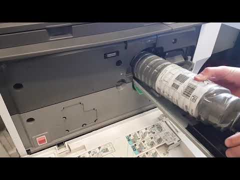 Replacing Toner Ricoh MP 4002 And MP 5002