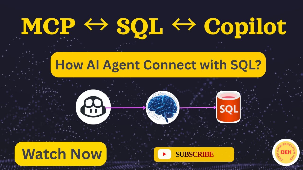MCP Server Tutorial | Connect GitHub Copilot to Local SQL Server
