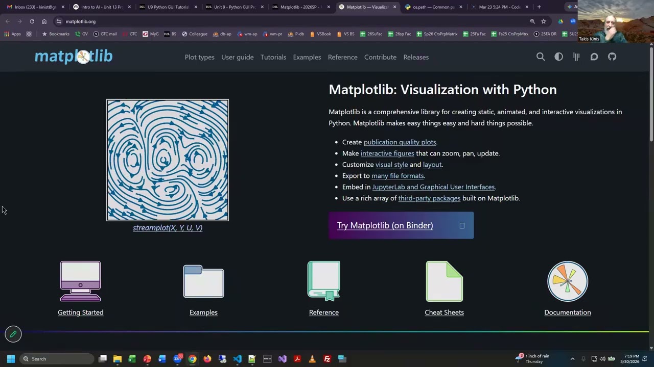 Data Analytics 1 - Unit 10 Lecture/Demo - Python Libraries - Spring 2026