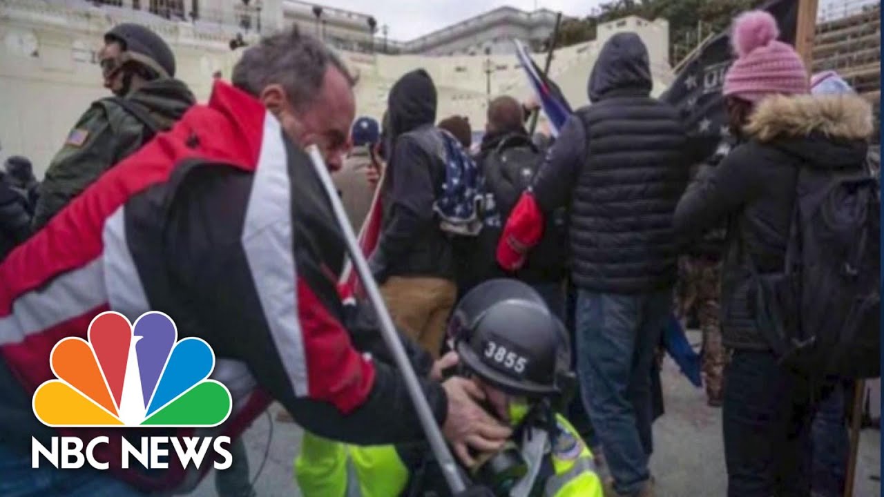 Retired NYPD Cop Charged In Jan. 6 Riot After Allegedly Attacking Officer | NBC News NOW