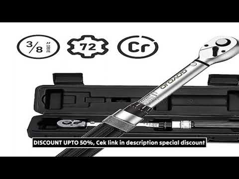 3/8” Torque Wrench 5-60N.m Square Drive Torques Key 1/4” Pro Torque Wrench 5-25N.m Profess