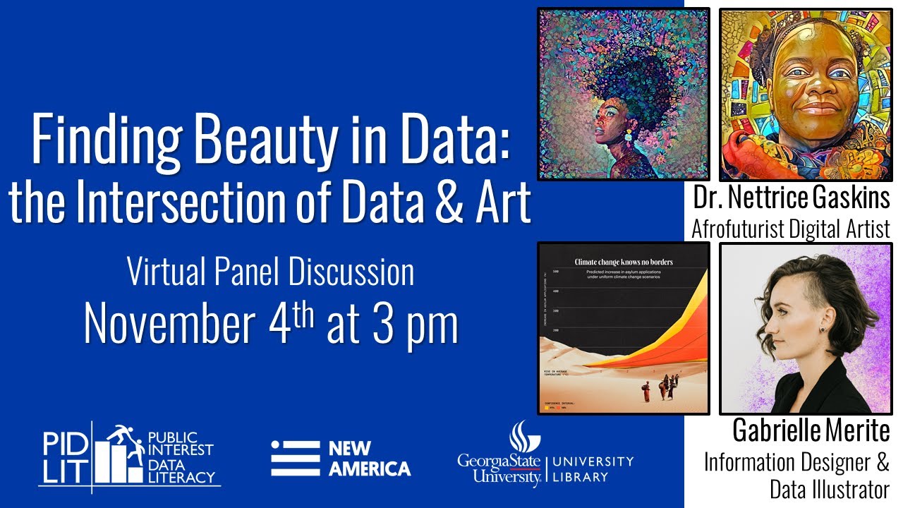 Finding Beauty in Data: the Intersection of Data & Art