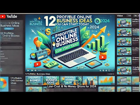 12 Profitable Online Business Ideas You Can Start Today | Low-Cost & No Money Options for 2024