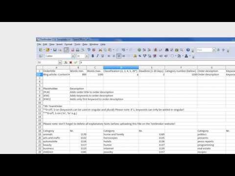 CSV Upload Tutorial