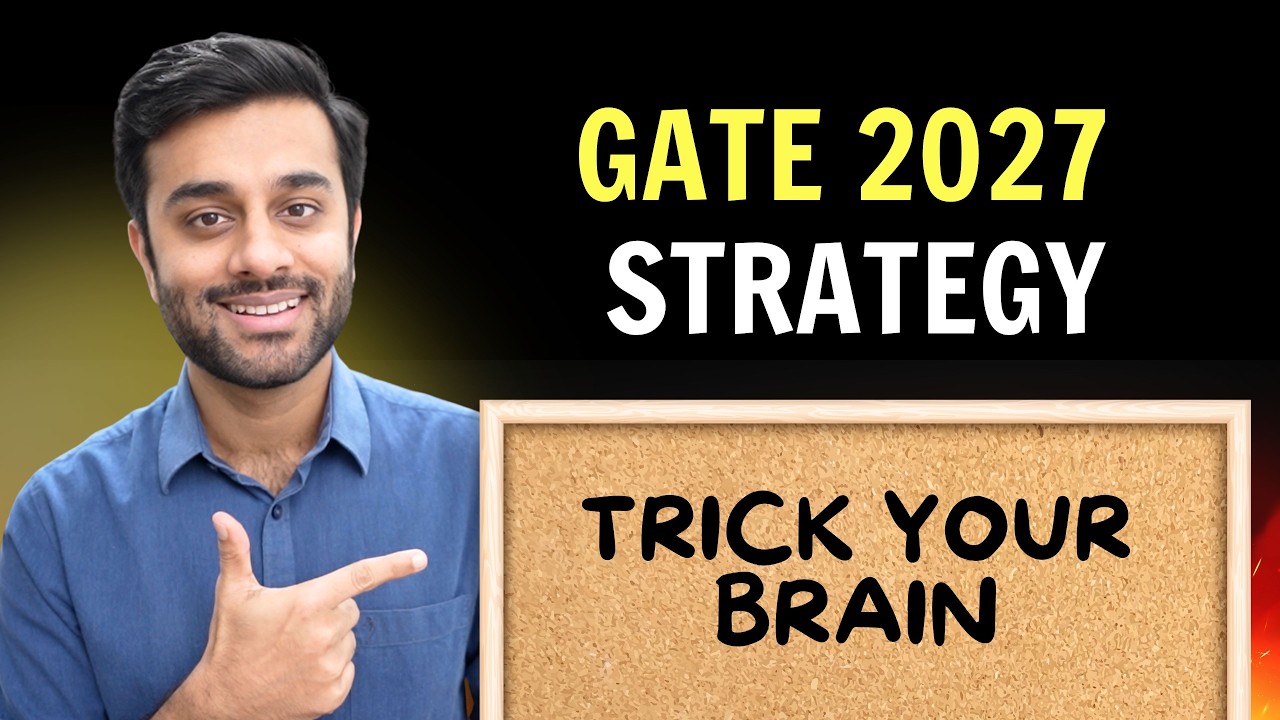 How to Trick your Brain for GATE Preparation !
