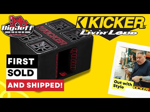 Kicker 47QL7R122 - First One Sold at Big Jeff Audio! Full Video