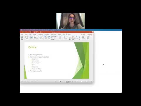 Implementing Eye Gaze Technology & Communication for Emerging Communicator