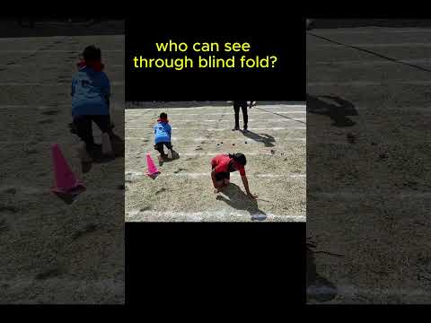 Who Can See Through the Blindfold? A Hilarious Party Game!" | Studylight