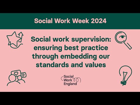 Social work supervision: ensuring best practice through embedding our ...