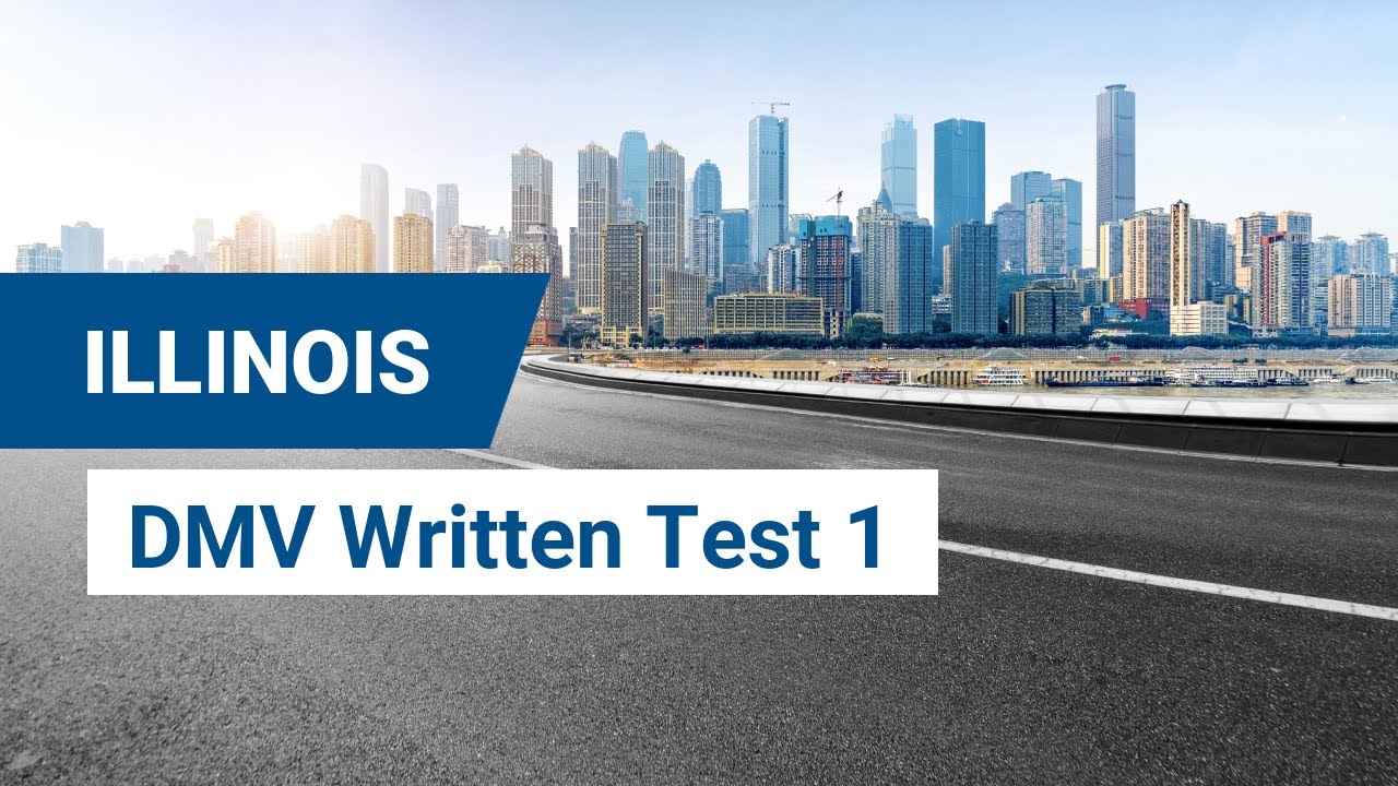 2024 Illinois DMV Written Test #1