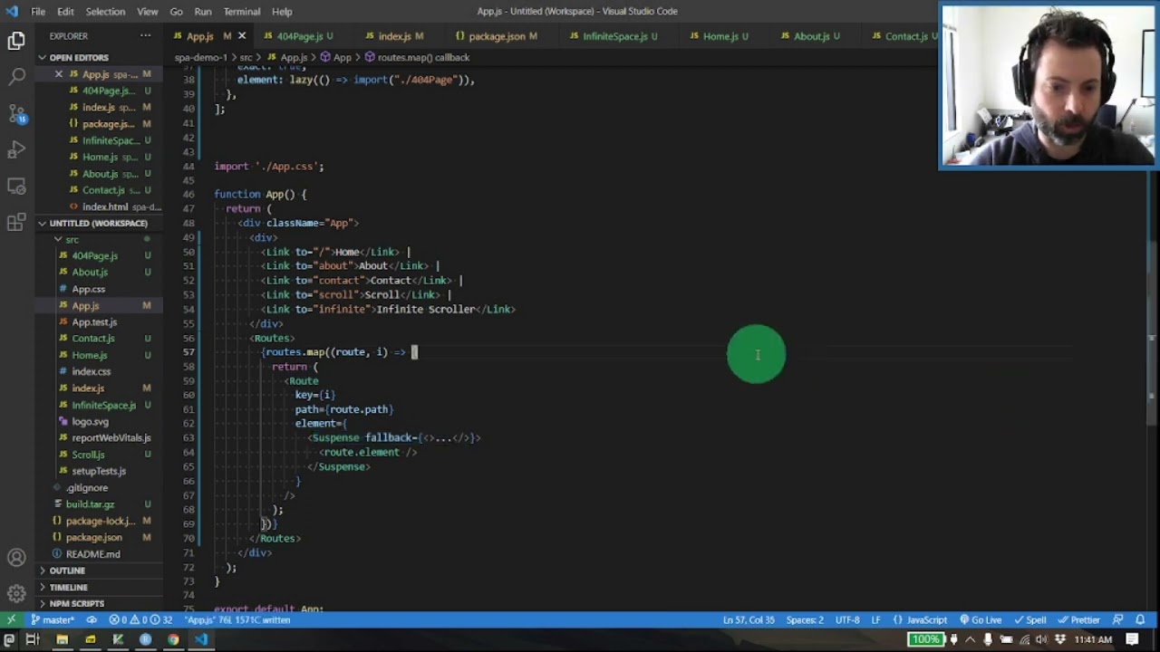 CIS658 - React Lazy Loading Demo (+SPA)