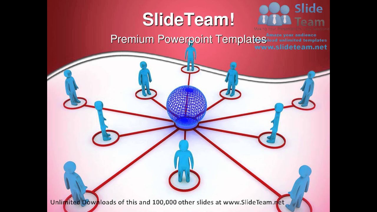 Global Networking Globe PowerPoint Templates Themes And Backgrounds 0211