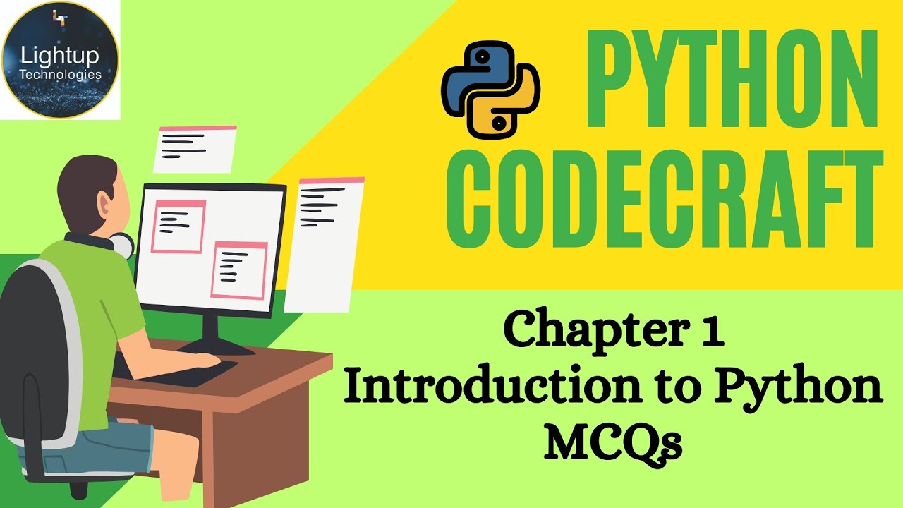 Python Code Craft Chapter 1 - Introduction to Python MCQ