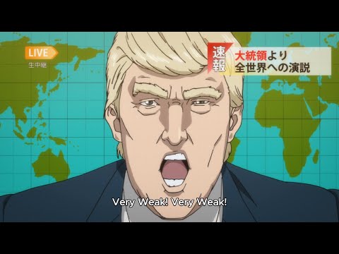 Trump Reacts to Iran's Retaliation (Anime Version)