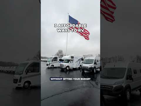 3 AFFORDABLE RVS 👏 #rvlife #rvcamping #camper #motorhome #rvlifestyle #rv #rvtravel