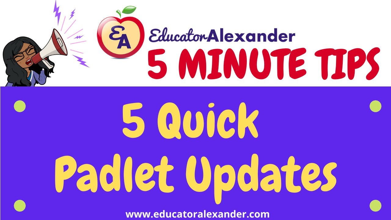 5 Quick Updates in Padlet