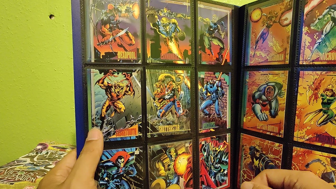MARVEL UNIVERSE 1993 SkyBox Series 4 Master Set