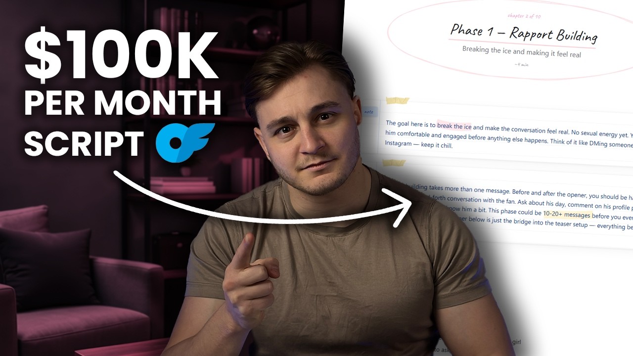 The OnlyFans Chatting Script That Makes Us $100,000 a Month