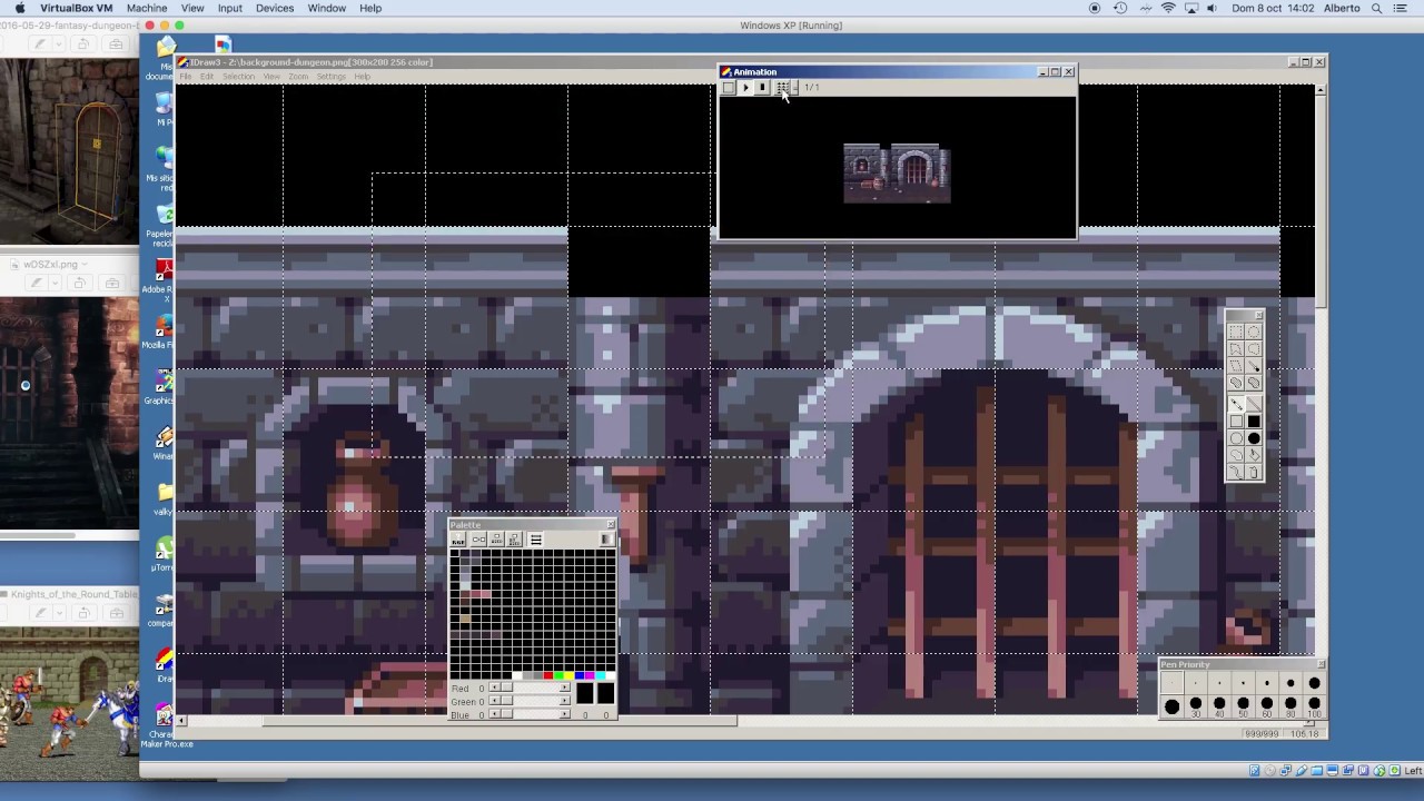 PIXEL ART TIME LAPSE #89 - Dungeon Background