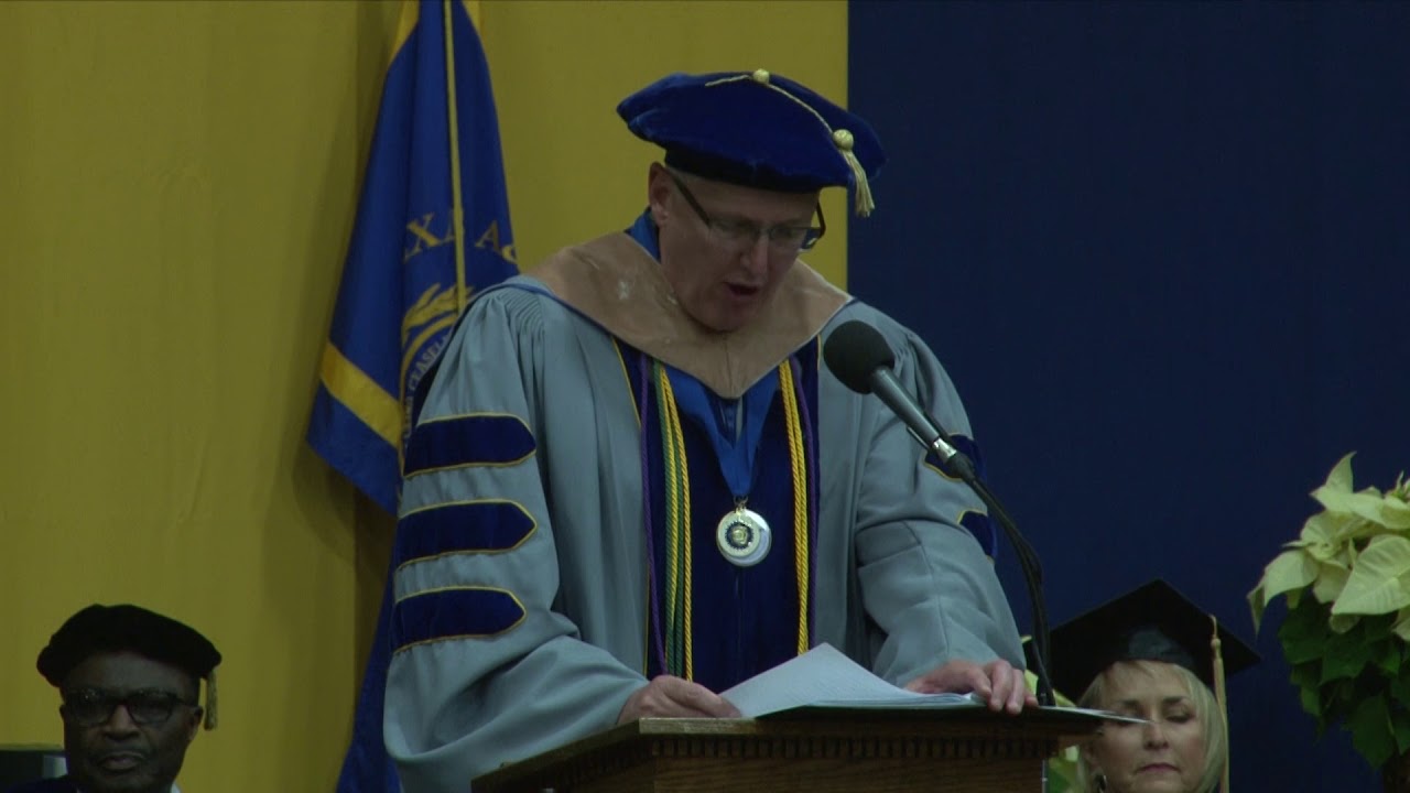 Fall 2017 Graduation Ceremony College of Business, College of Humanities, Social Sciences & Arts
