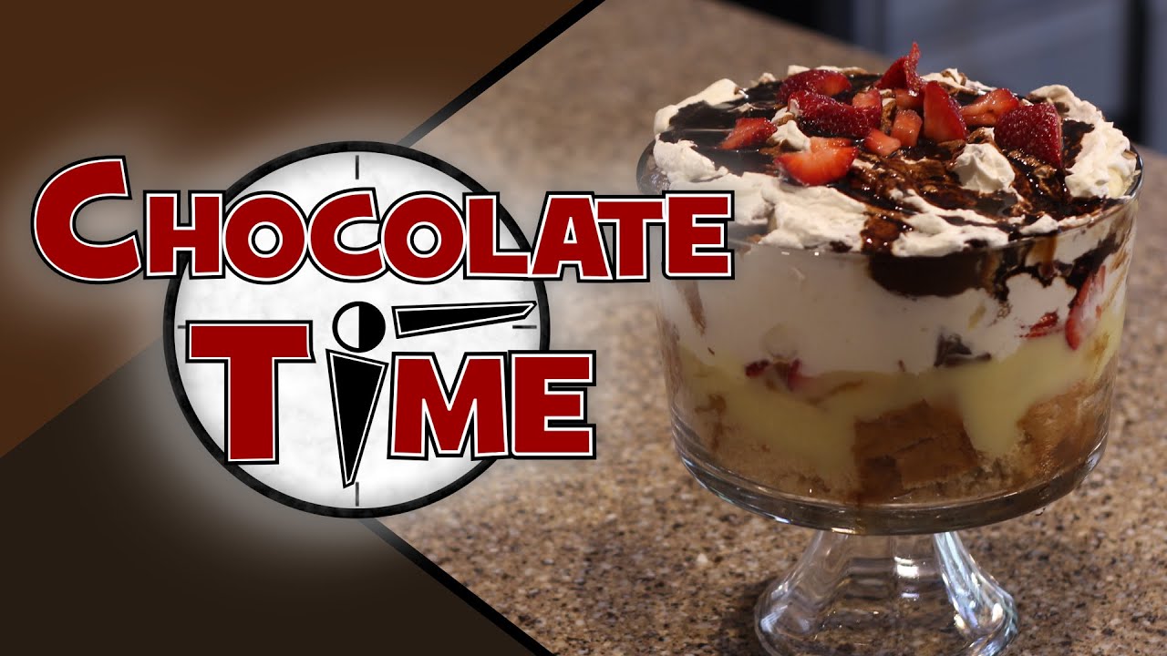 Banana Split Trifle - Chocolate Time - 4