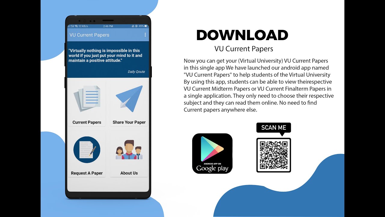 All Virtual University Current Papers - VU Current Papers