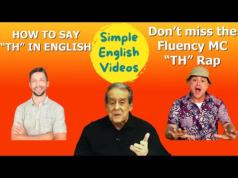 How to Pronounce the voiced TH sound in English - Rap