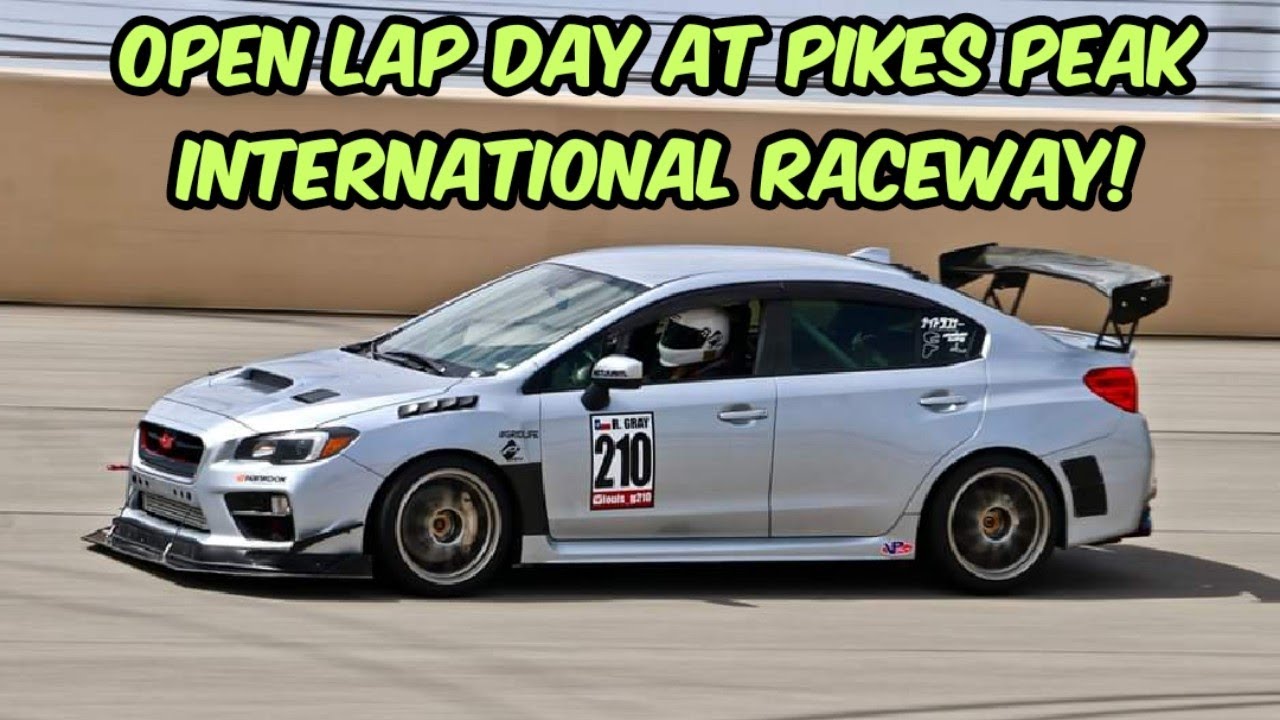 Track day at Pikes Peak International Raceway