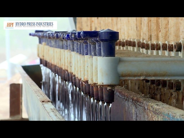 Hydraulic Filter Press - Filter Press For Wastewater Treatment ...