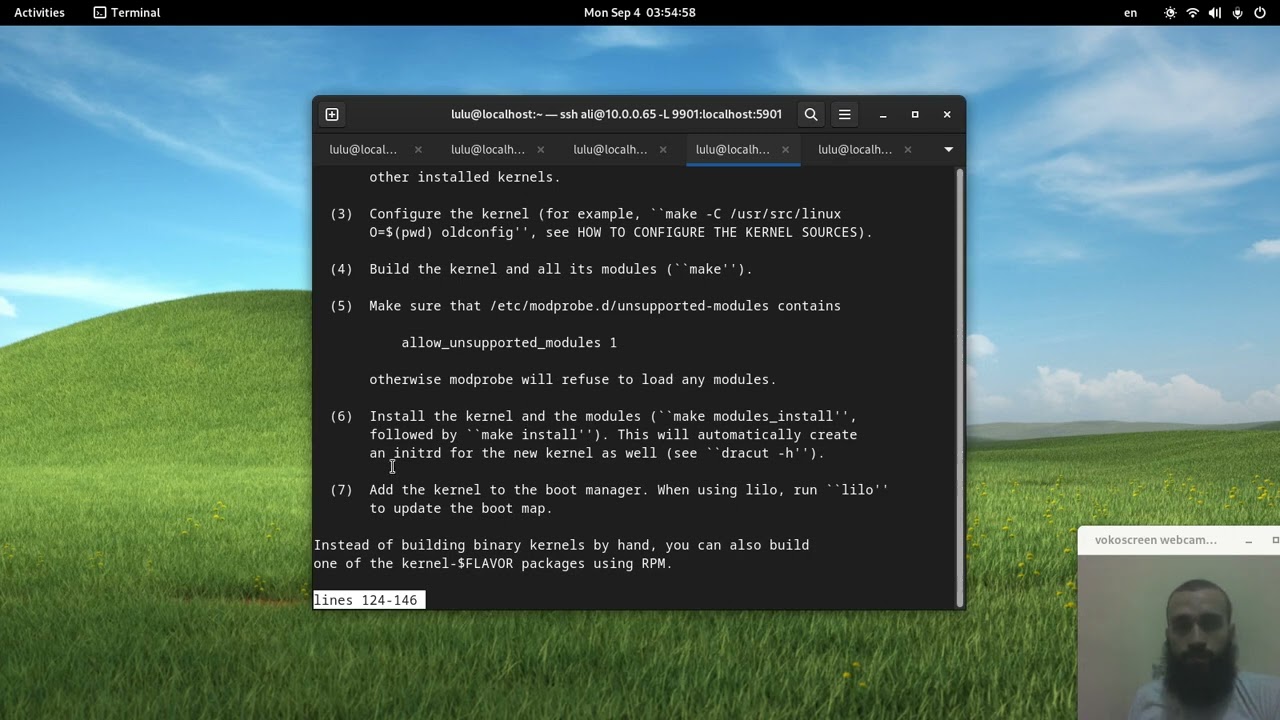 Build your own kernel from openSUSE's native package manager