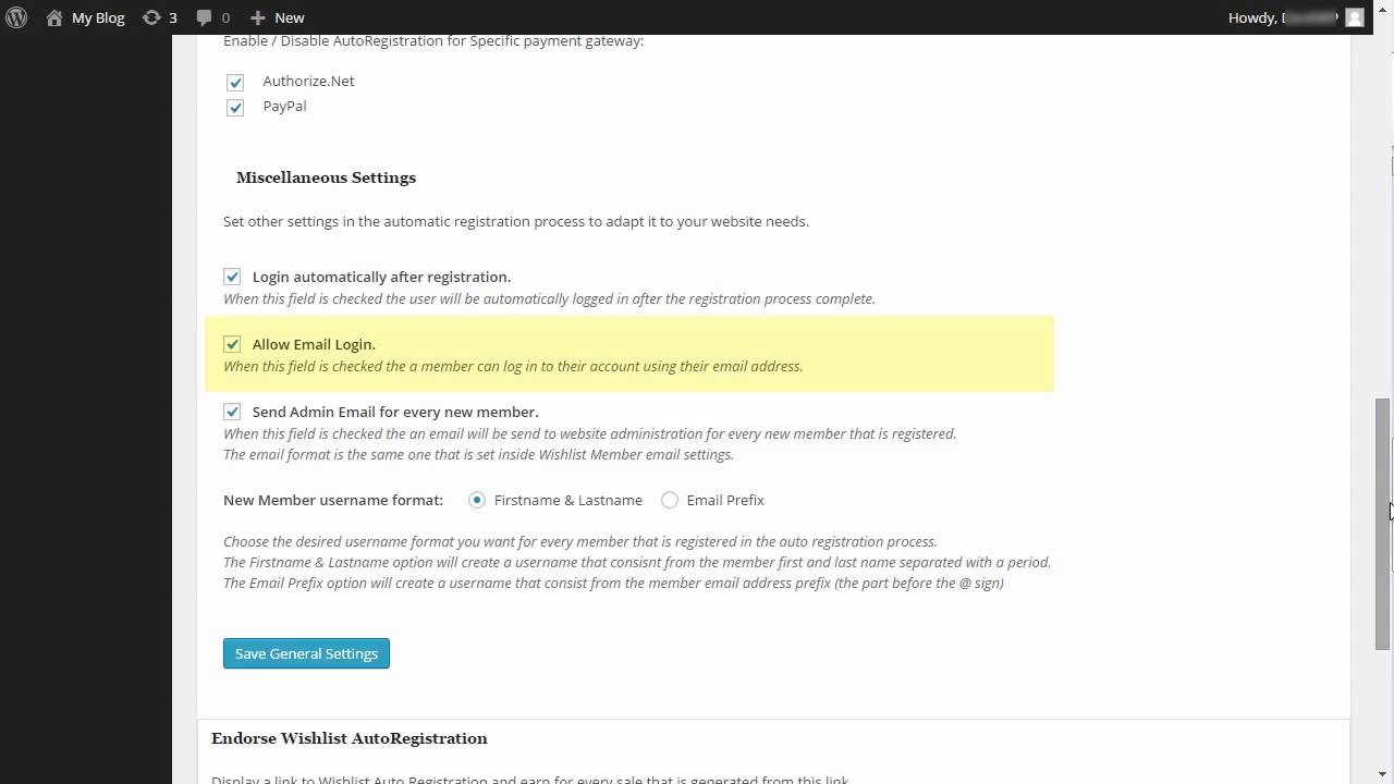 Wishlist Auto Registration Video Tutorial