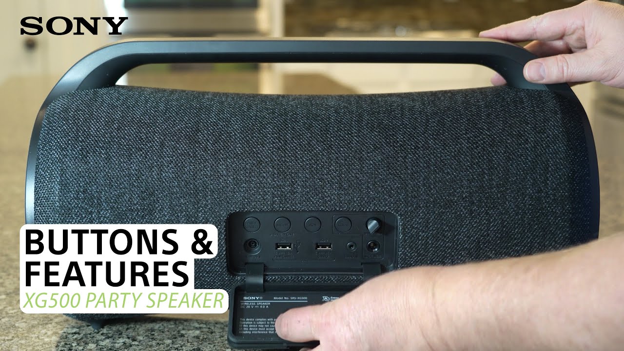 Support for SRS-XG500 | Sony USA