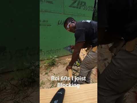 Cut Bci I joist blocking like a pro!