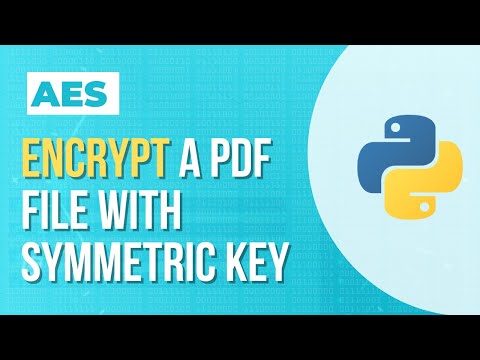 AES - Encrypting a PDF file with Python
