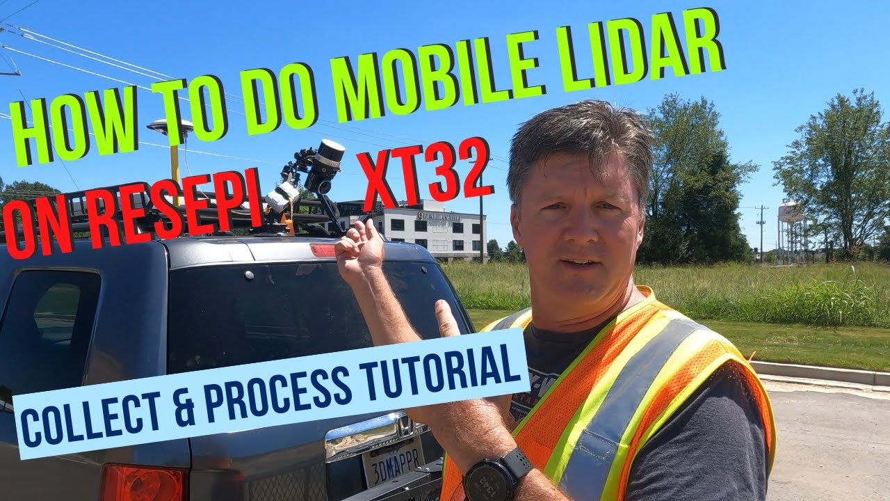 How to collect and process Mobile Lidar data on the Resepi Hesai XT32 Lidar by Inertial Labs