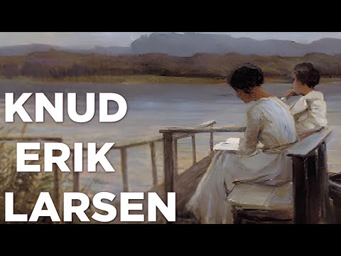 Knud Erik Larsen: A Collection of 25 Paintings